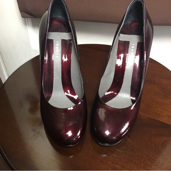 Theory | Shoes | Theory Patent Leather Made In Italy Heel Pumps | Poshmark